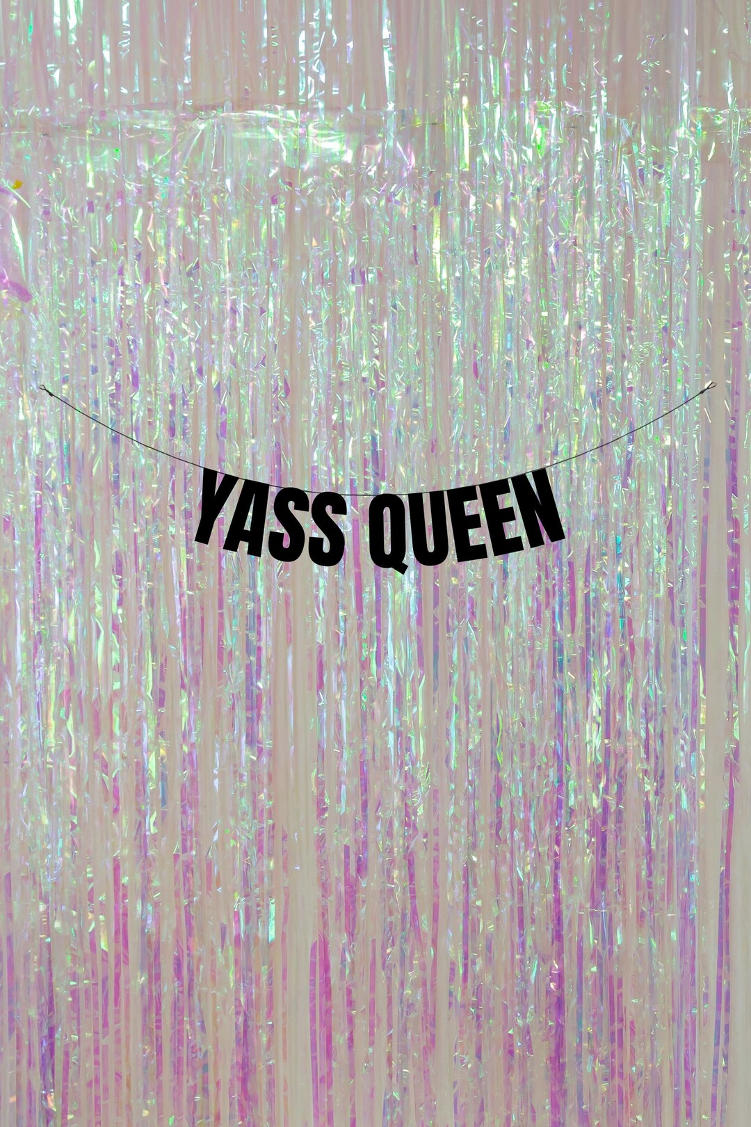 Yass Queen. Gay Birthday Banners and Signs. Lgbtq Decorations. Funny ...