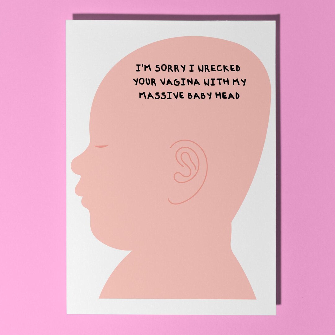 My Massive Baby Head Card | Hilarious Mother's Day Cards | Funny Mother ...