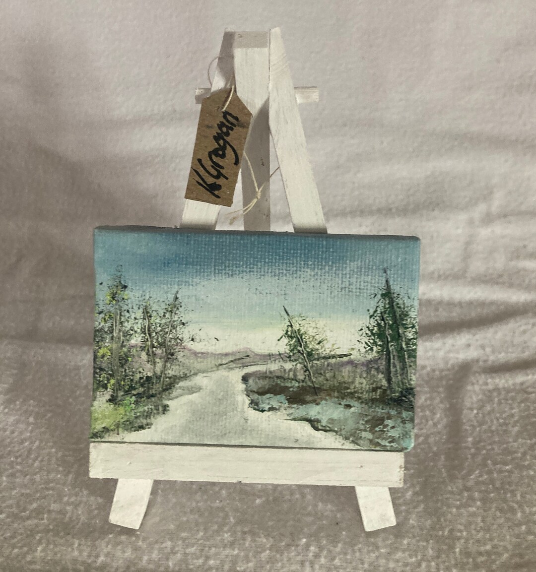 Original Miniature Oil Paintings by Artist Karen Grogan Makes an ...