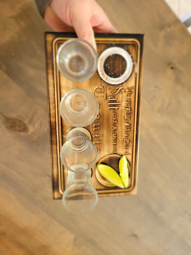 Tequila Flight Board - Etsy