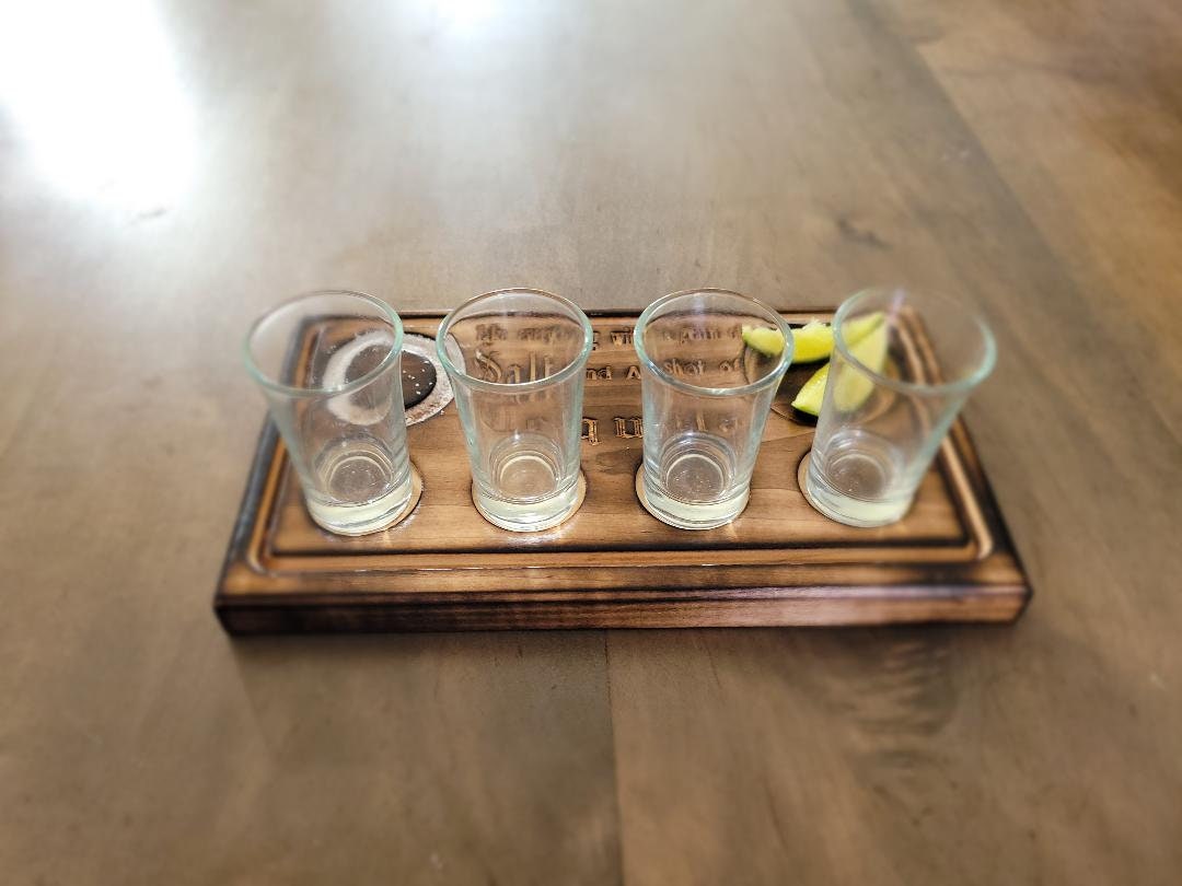 Tequila Flight Board - Etsy