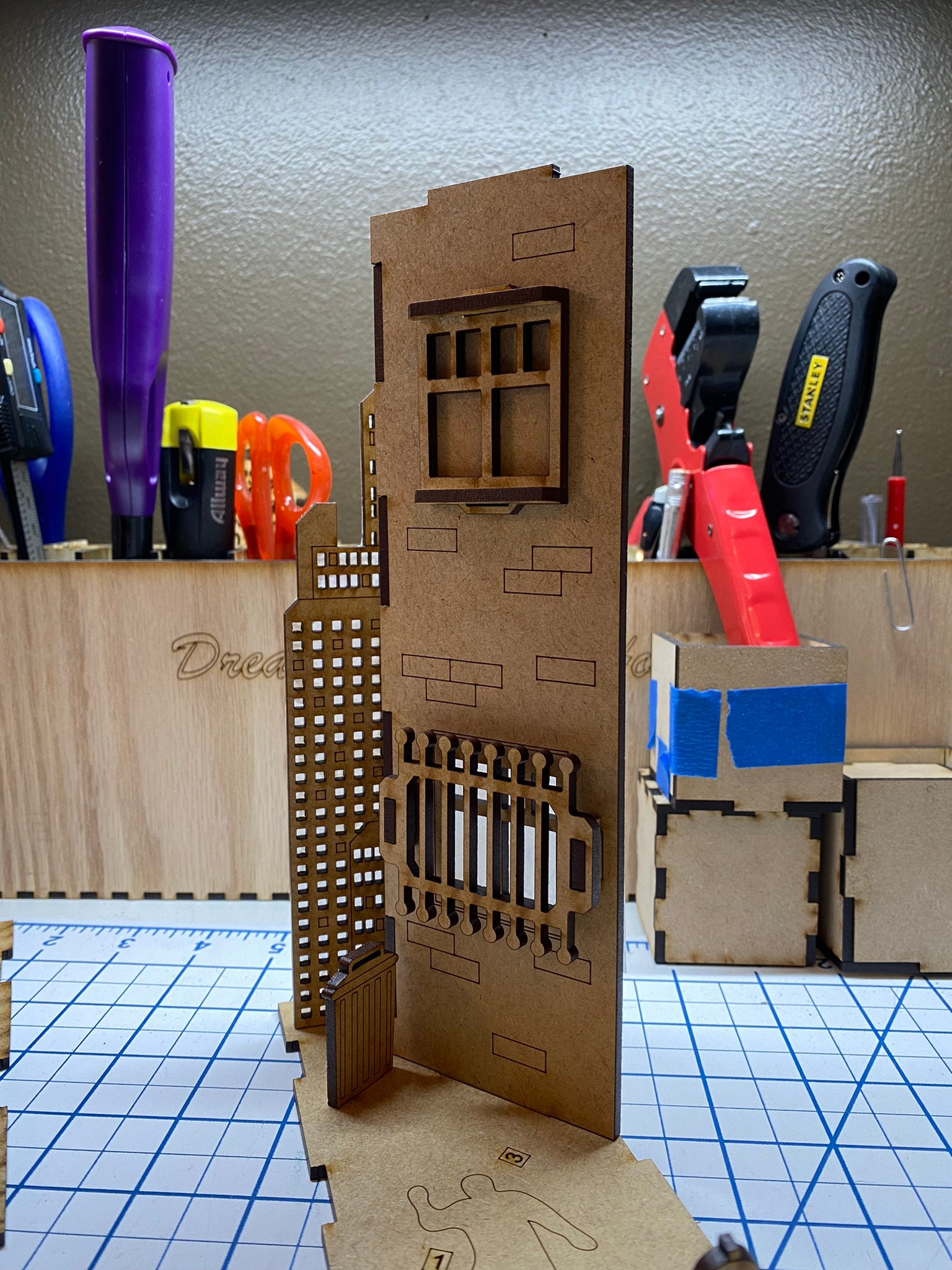 Book Nook Kit Back Alley Crime Scene - Etsy