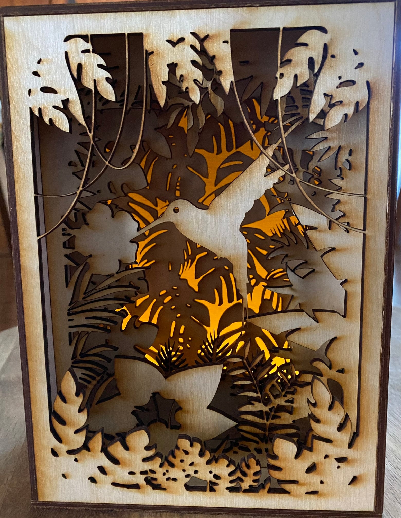 Hummingbird Book Nook Kit, Shelf Insert - Etsy