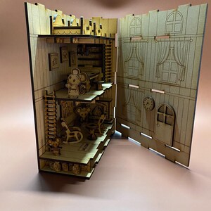 Book Nook Kit - Mouse House - Etsy