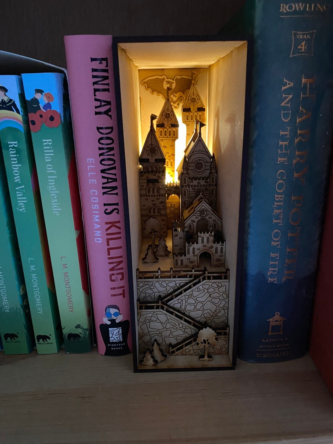 Book Nook Kit - Medieval Castle - Etsy