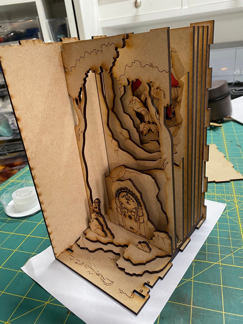 Book Nook Kit Fantasy Theme - Etsy