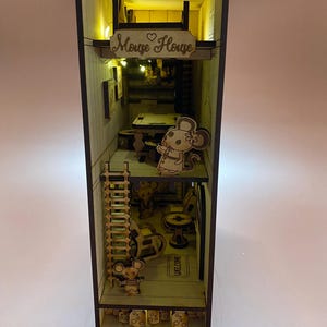 Book Nook Kit - Mouse House - Etsy