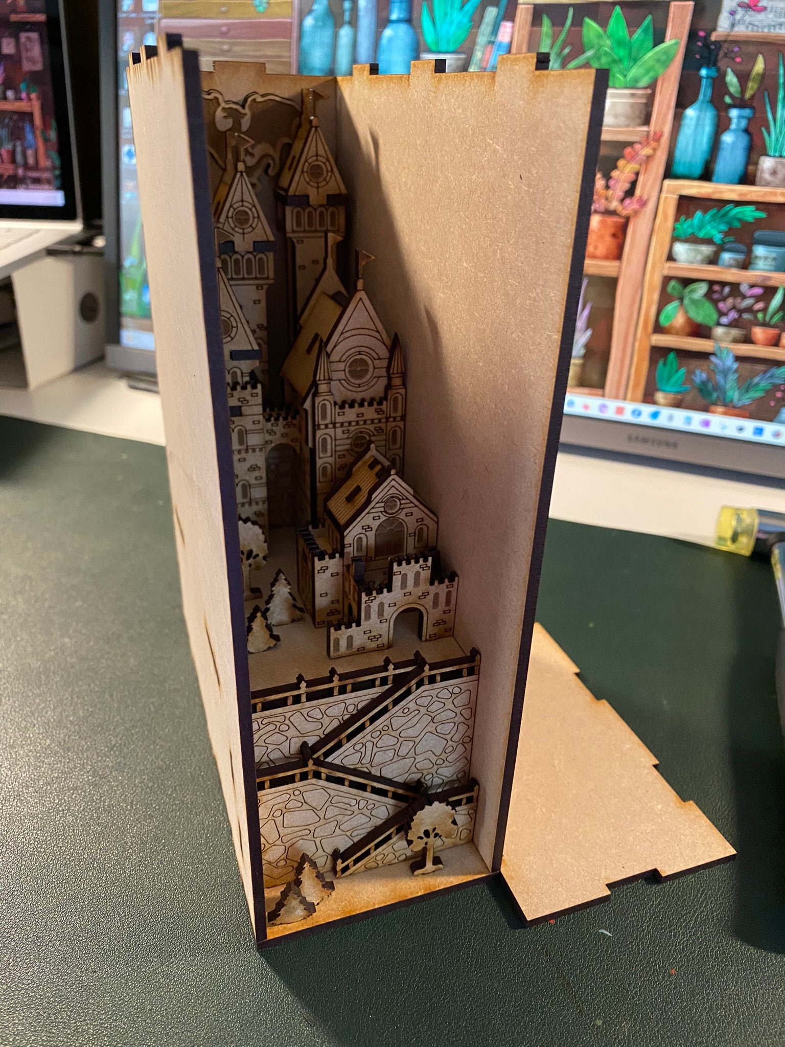 Book Nook Kit - Medieval Castle - Etsy