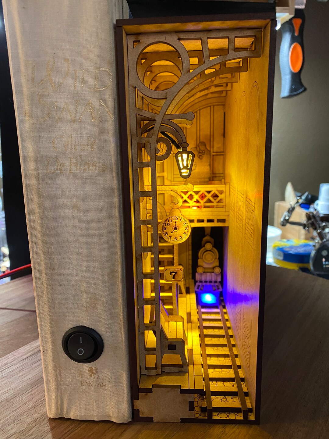 Book Nook Kit - Train Station Design - Etsy