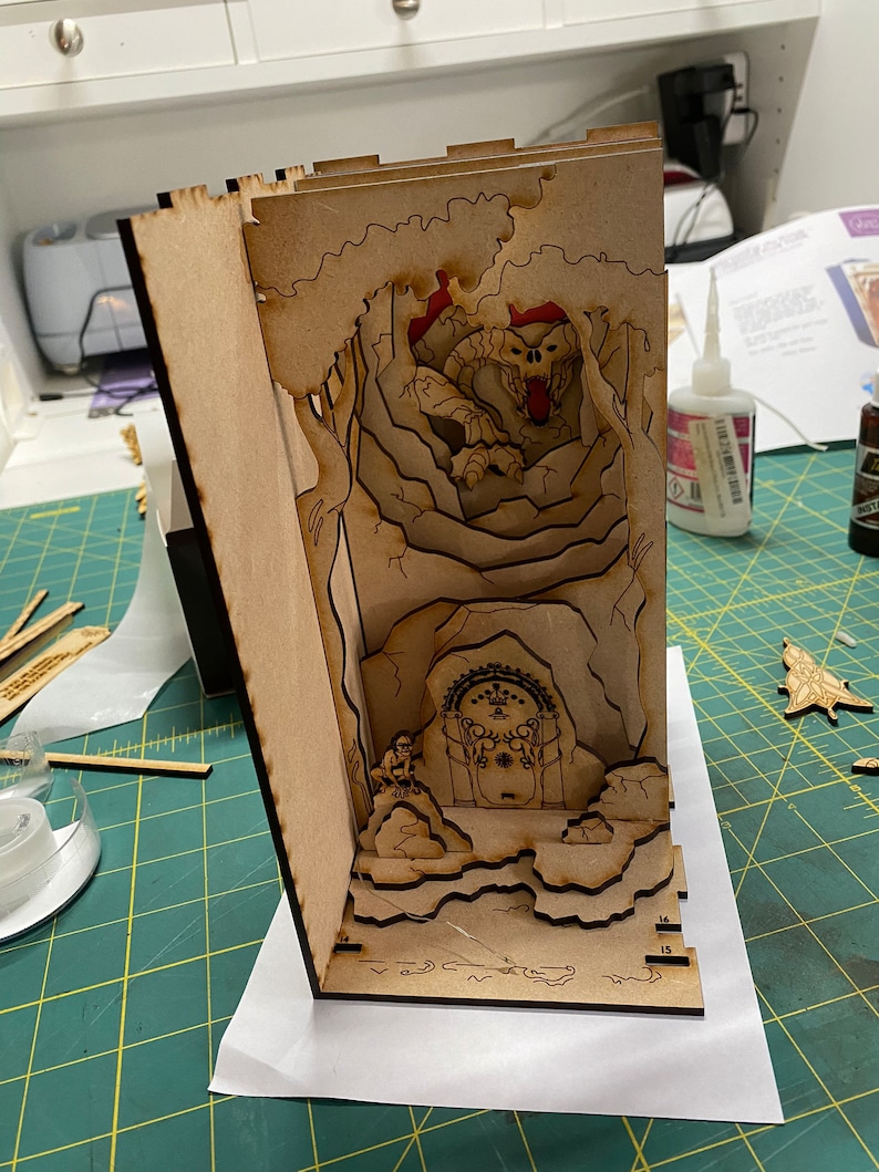 Book Nook Kit Fantasy Theme - Etsy