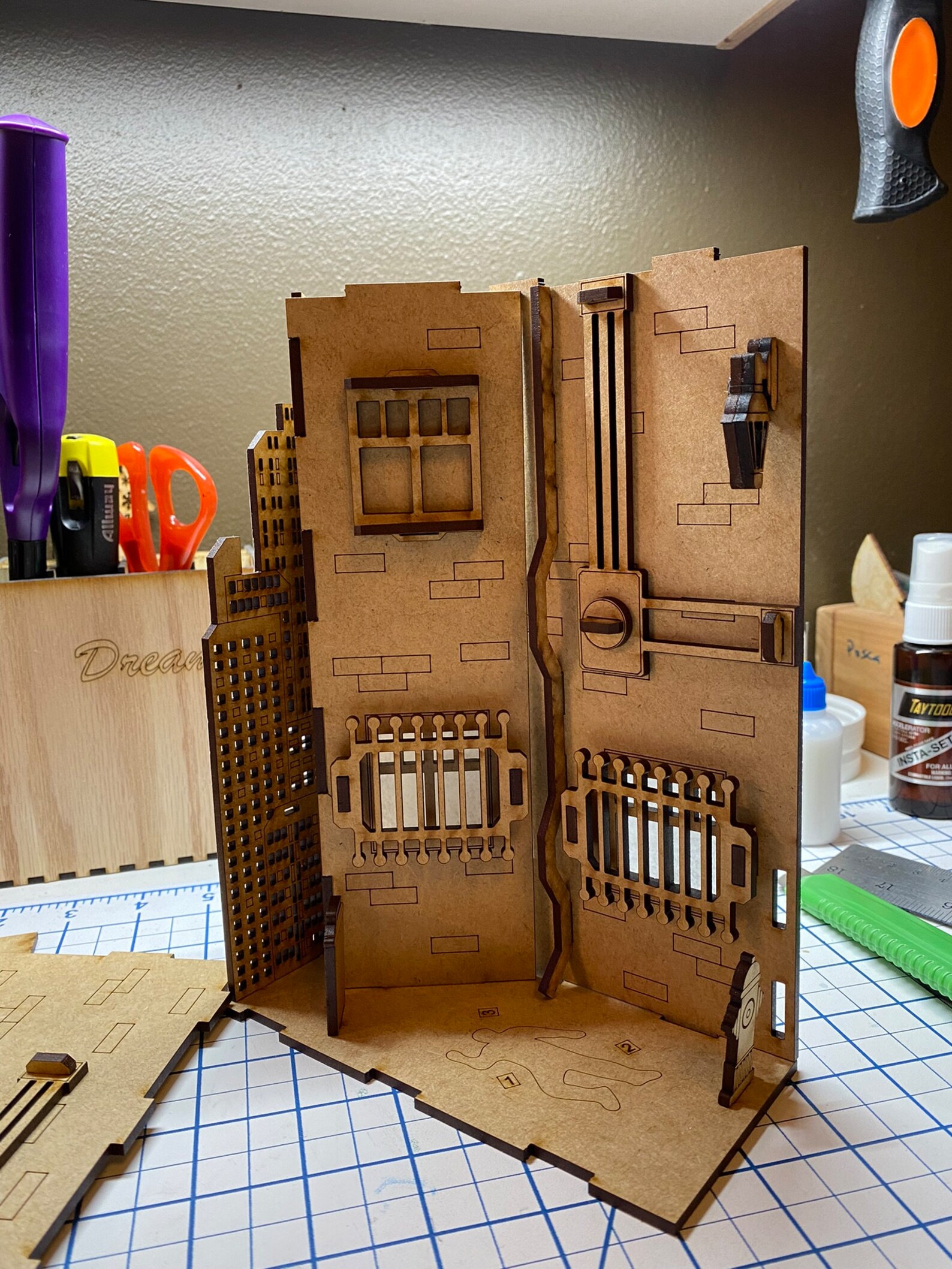 Book Nook Kit Back Alley Crime Scene - Etsy