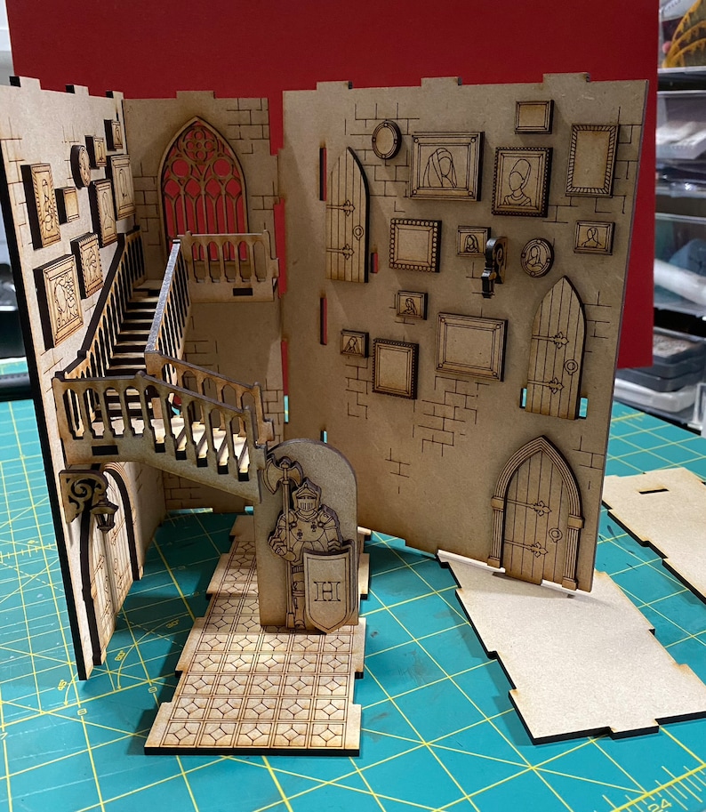 Book Nook Kit Castle - Etsy