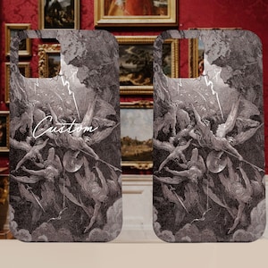 Gothic Famous iPhone Case, Gustave Dore iPhone Cover, Hell iPhone Case ...