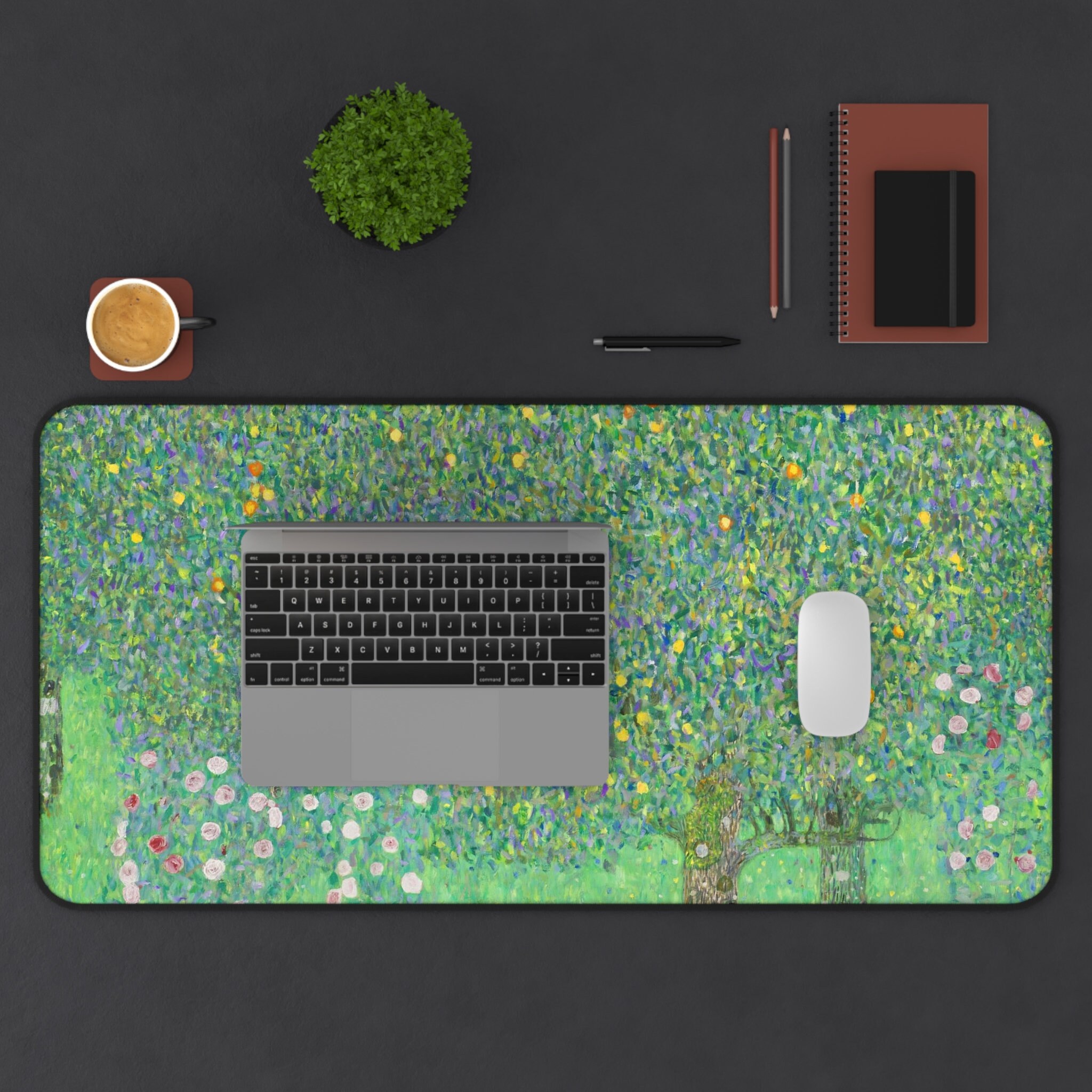 Gustav Klimt Desk Mat Extra Large Desk Pad Aesthetic Desk - Etsy