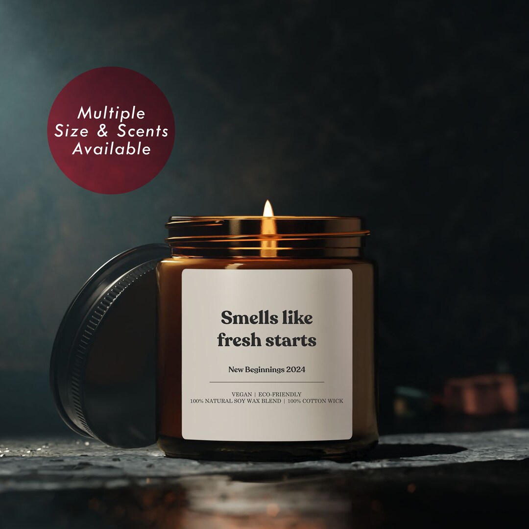 Smells Like Fresh Starts | New Beginnings 2024 Candle | Fresh Start ...
