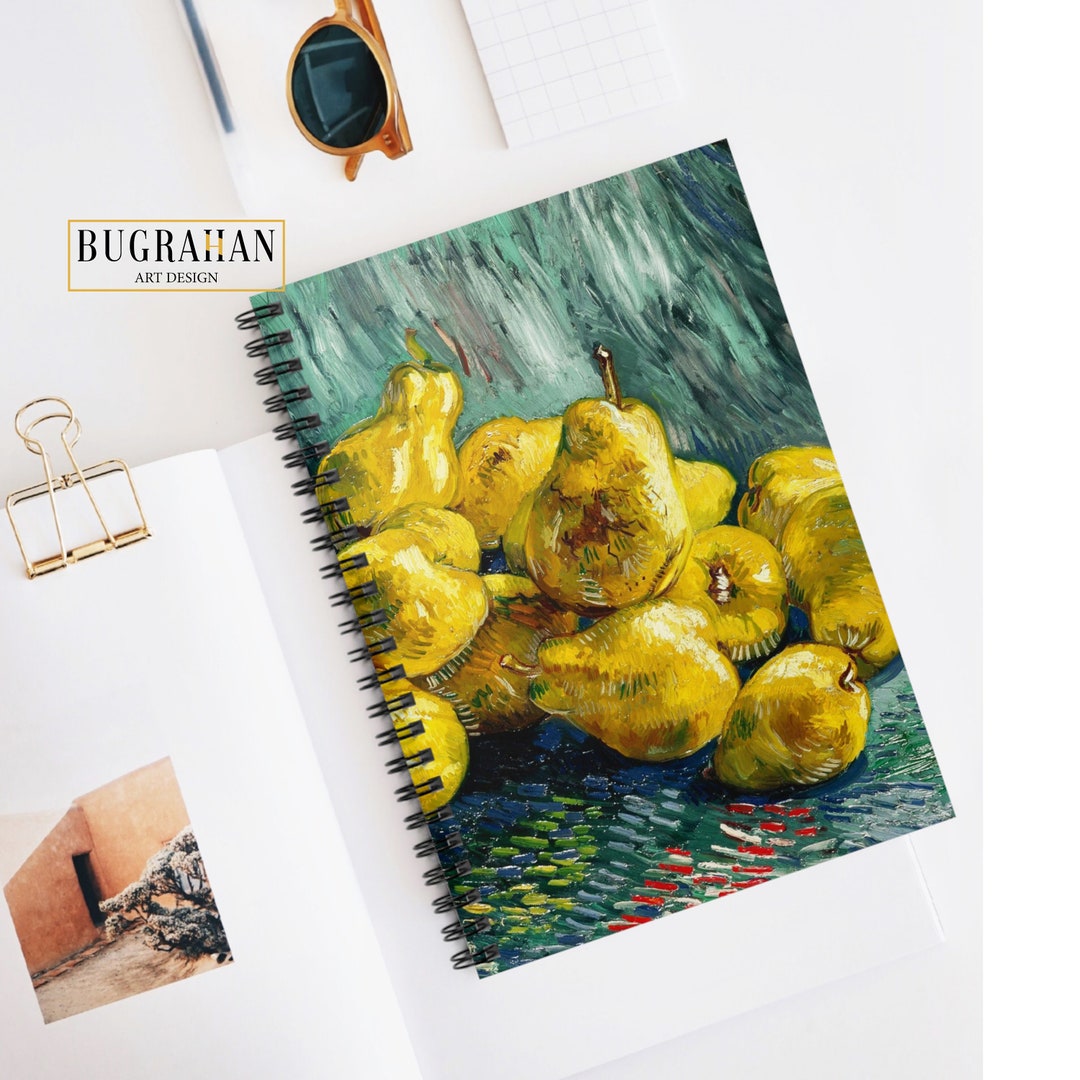 Van Gogh Notebook, Still Life Notebook, Spiral Notebook, Vintage ...