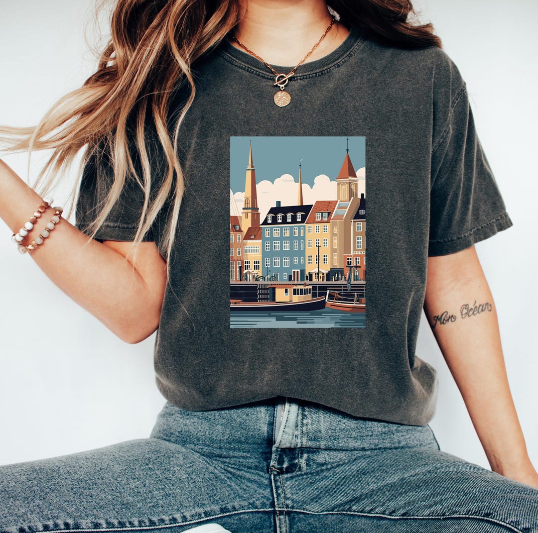 Copenhagen Tshirt | Denmark Tshirt | Denmark Clothing | Copenhagen ...