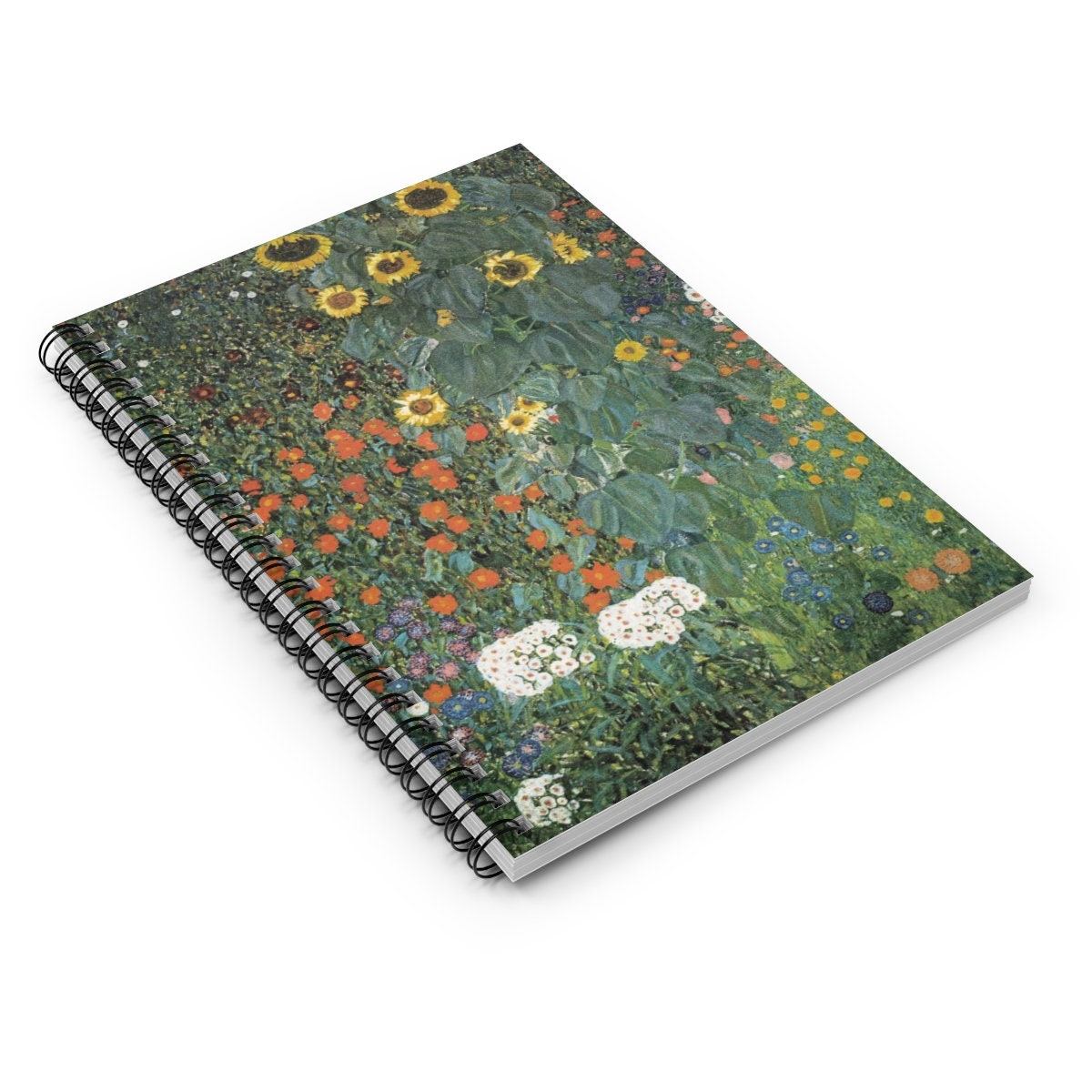 Botanical Notebook, Gustav Klimt, Klimt Notebook, Floral Notebook, Art ...