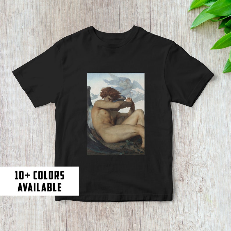 Art Tshirt | Alexandre Cabanel - the Fallen Angel (1847) | Vintage ...