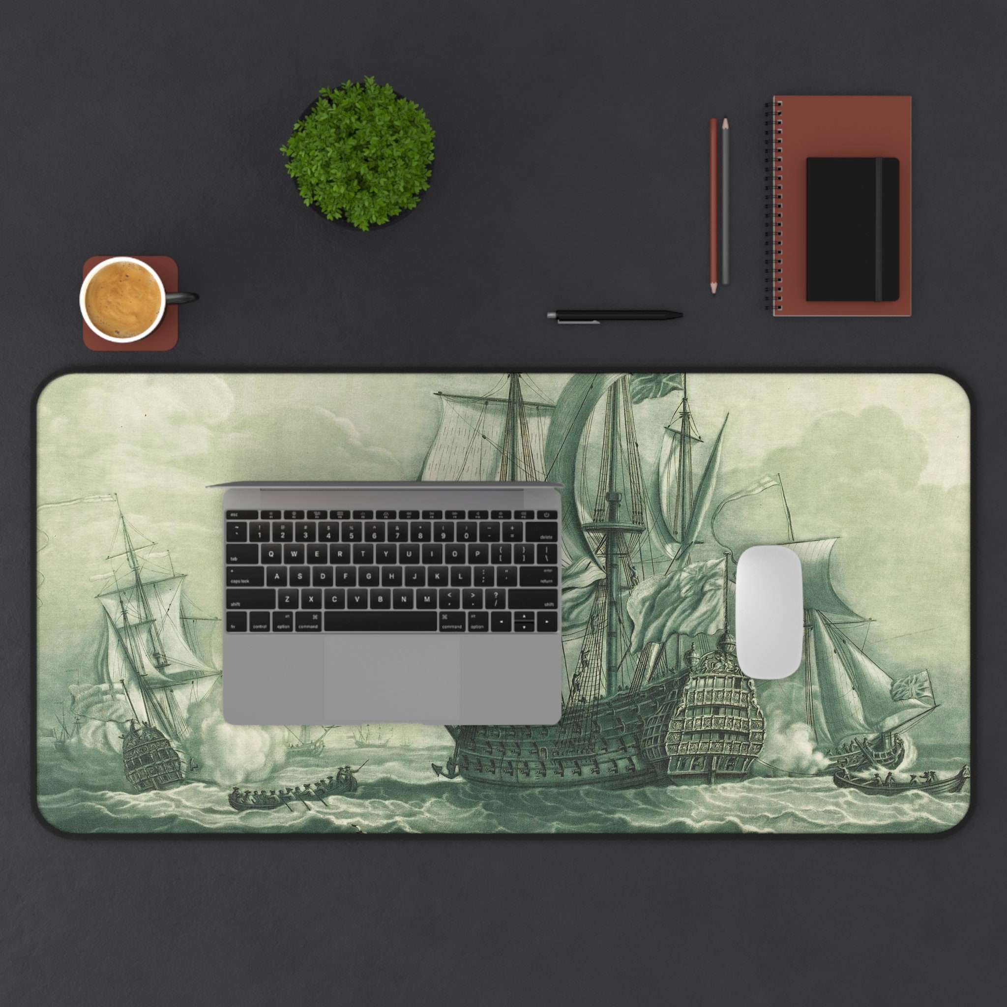 Sea Desk Mat, Ocean Desk Mat, Ocean Mousepad, Sea Art Work, Aesthetic ...