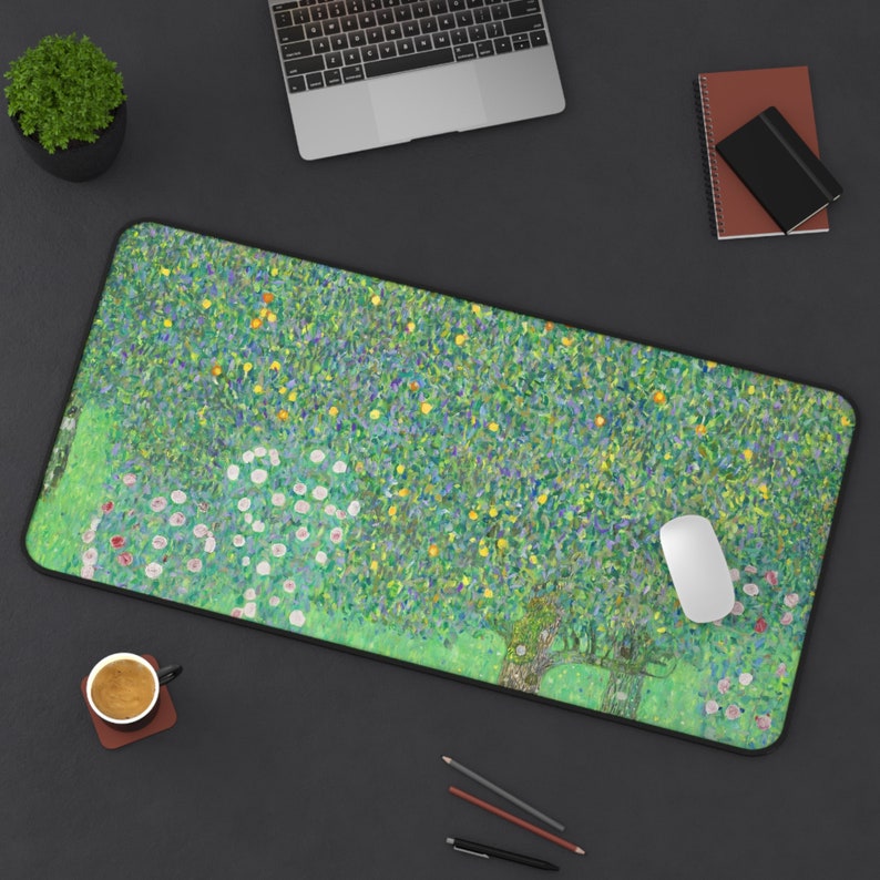 Gustav Klimt Desk Mat Extra Large Desk Pad Aesthetic Desk - Etsy