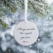 Thank You Christmas Ornament - Appreciation Gift 2024 - Personalized ...