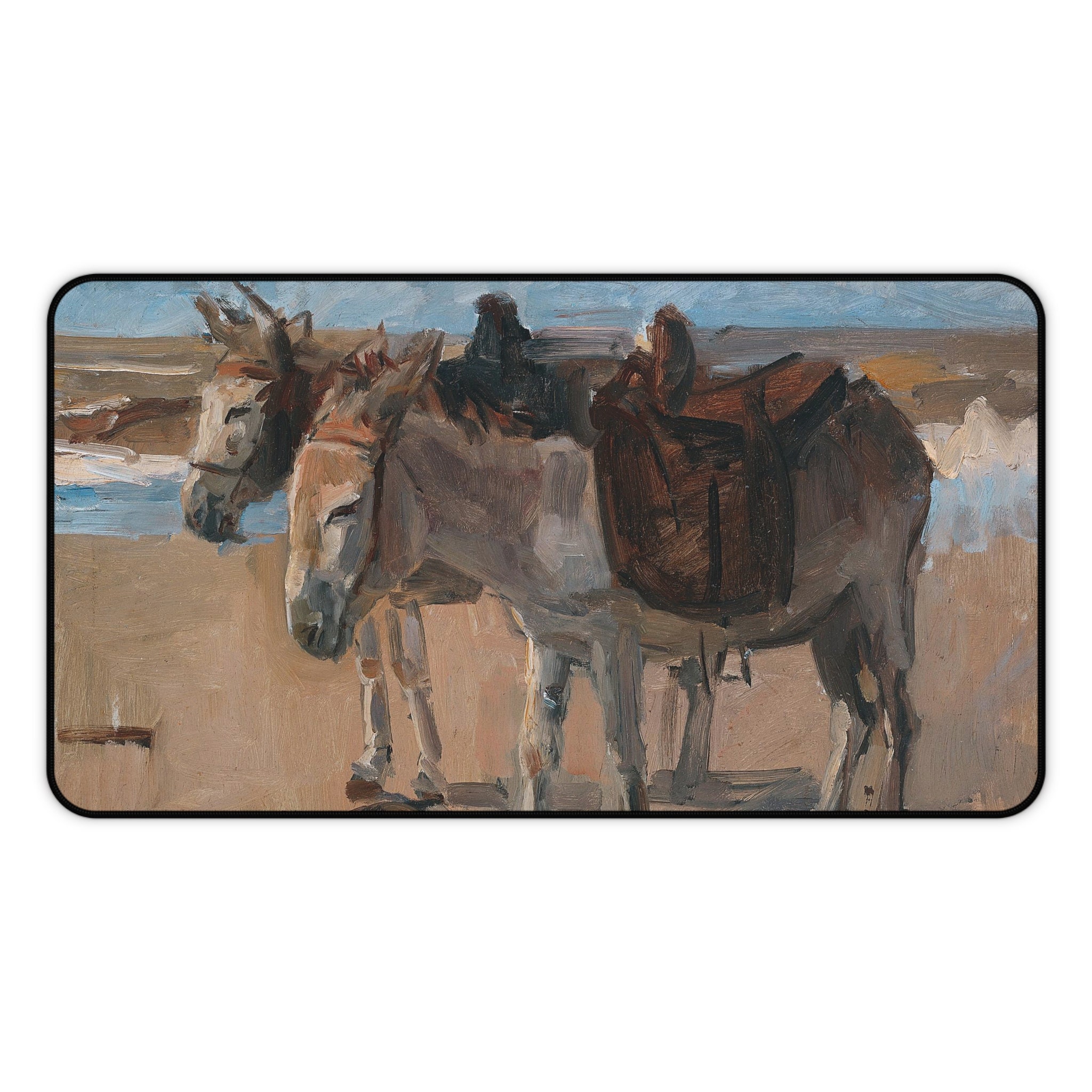 Animal Desk Mat Donkey Desk Mat Extra Large Desk Pad - Etsy