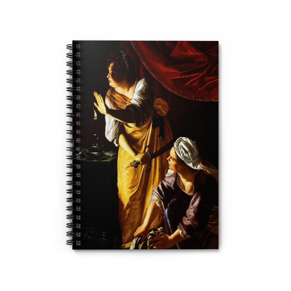Baroque Notebook, Artemisia Gentileschi Art, Black Notebook, Death ...