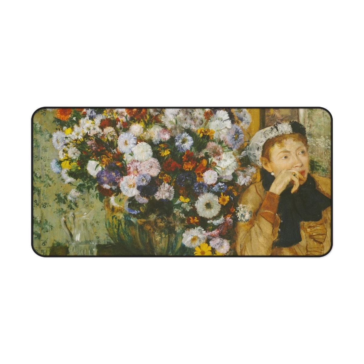 Edgar Degas Desk Mat Flowers Desk Mat Painting Mousepad - Etsy