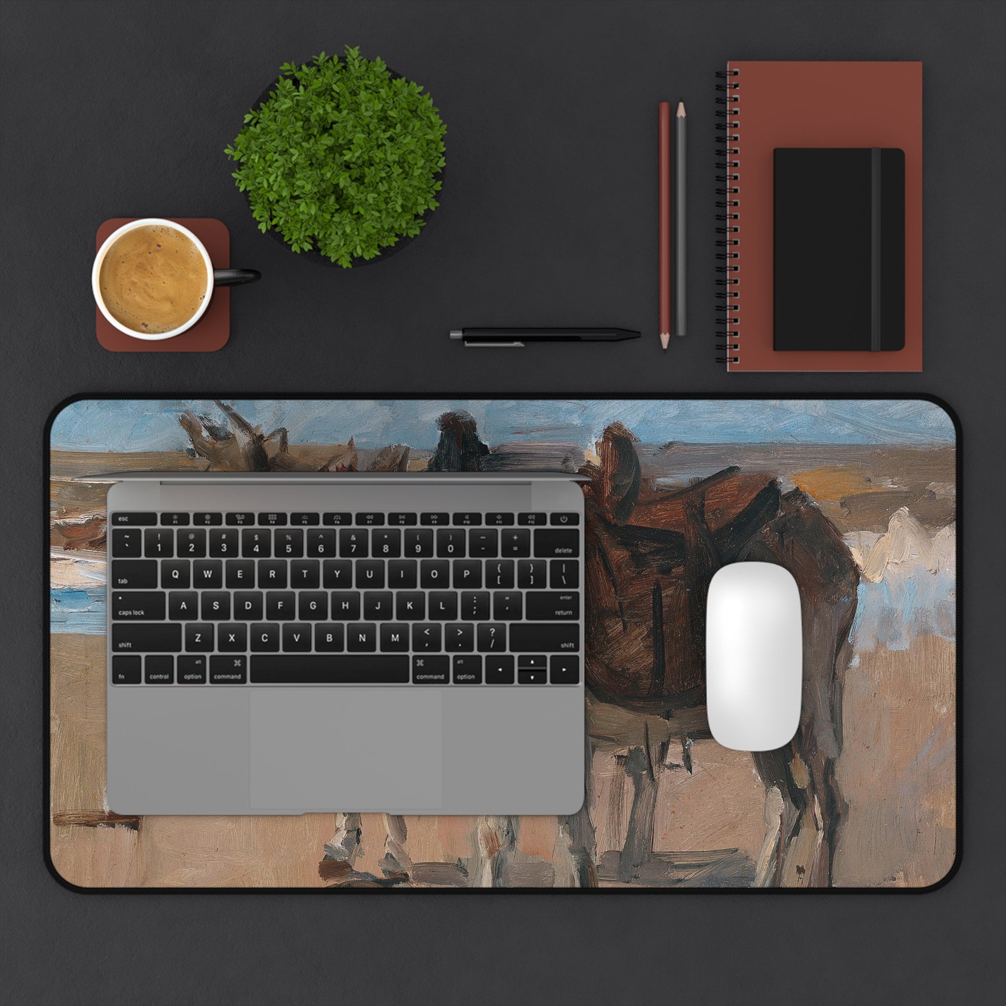 Animal Desk Mat Donkey Desk Mat Extra Large Desk Pad - Etsy