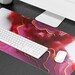 Aesthetic Desk Mat, Abstract Mousepad, Red Gaming Desk Mat, XXL Large ...
