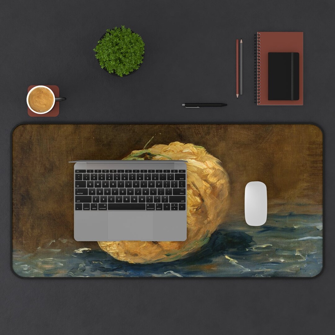 Still Life Desk Mat, Edouard Manet Desk Mat, Aesthetic Desk Mat ...