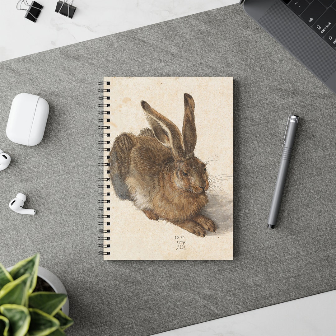 Art Notebook | Albrecht Durer - Young Hare (1502) | Vintage Notebook ...