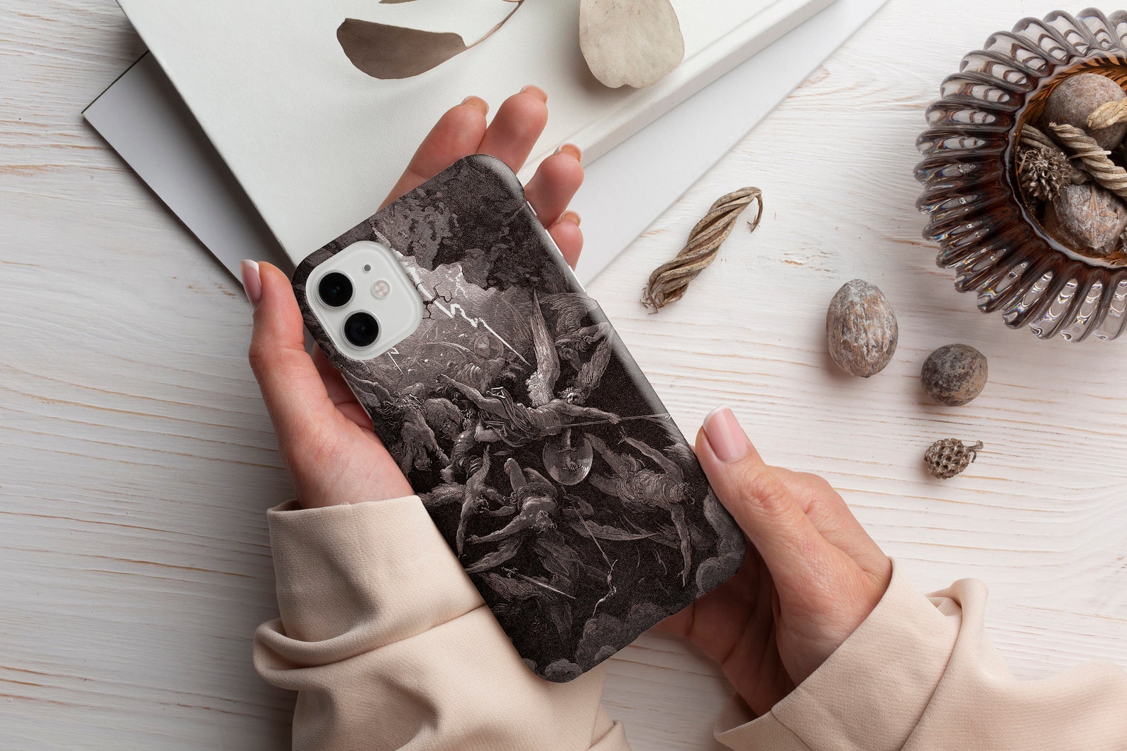 Gothic Famous Iphone Case Gustave Dore Iphone Cover Hell - Etsy