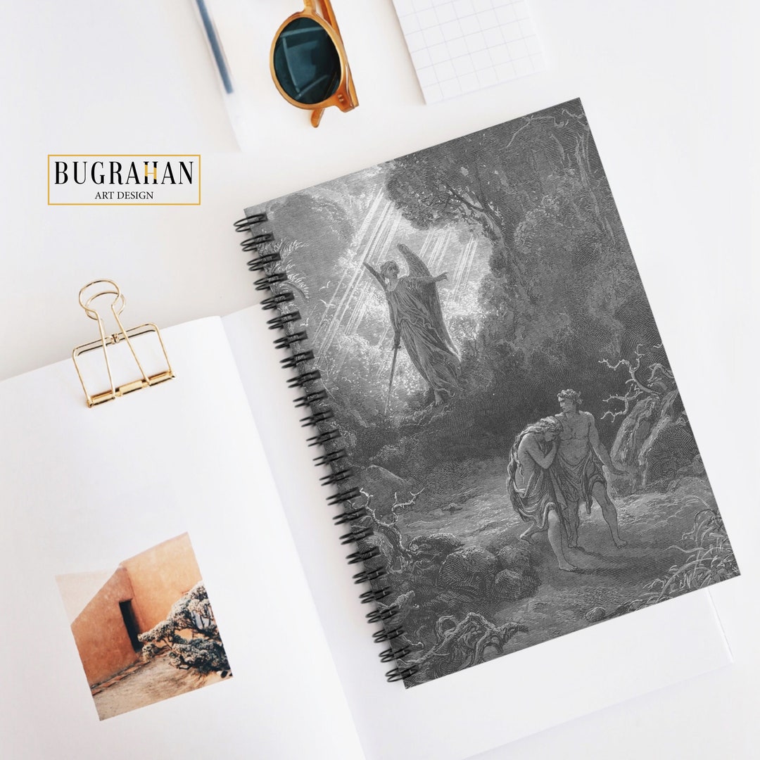 Gothic Notebook, Gustave Dore Art, Halloween Notebook, Death Notebook ...