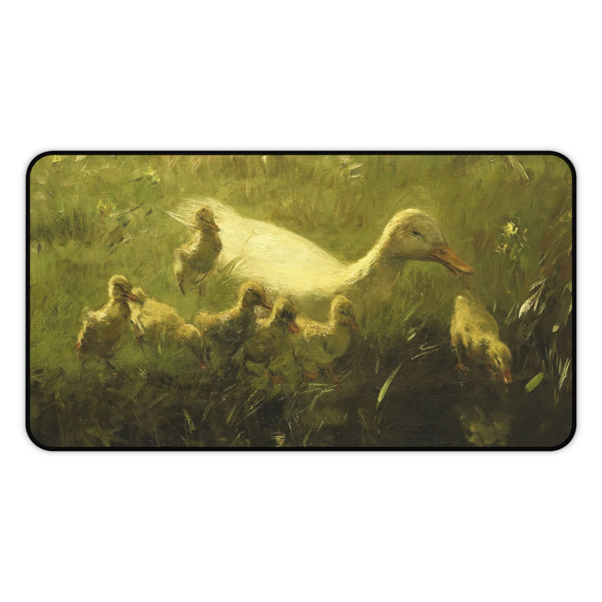 Duck Desk Mat Duck Decor Extra Large Desk Pad Extended - Etsy