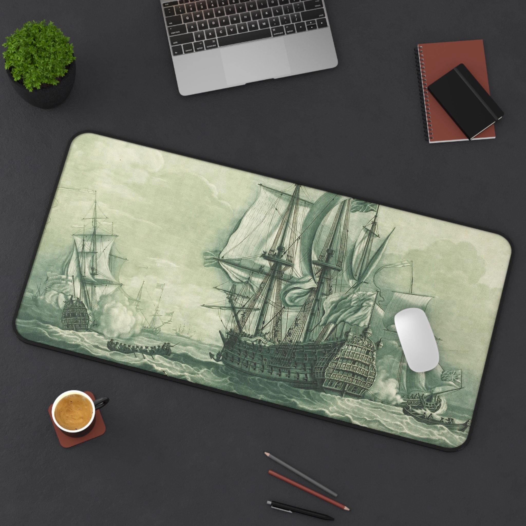 Sea Desk Mat Ocean Desk Mat Ocean Mousepad Sea Art Work - Etsy