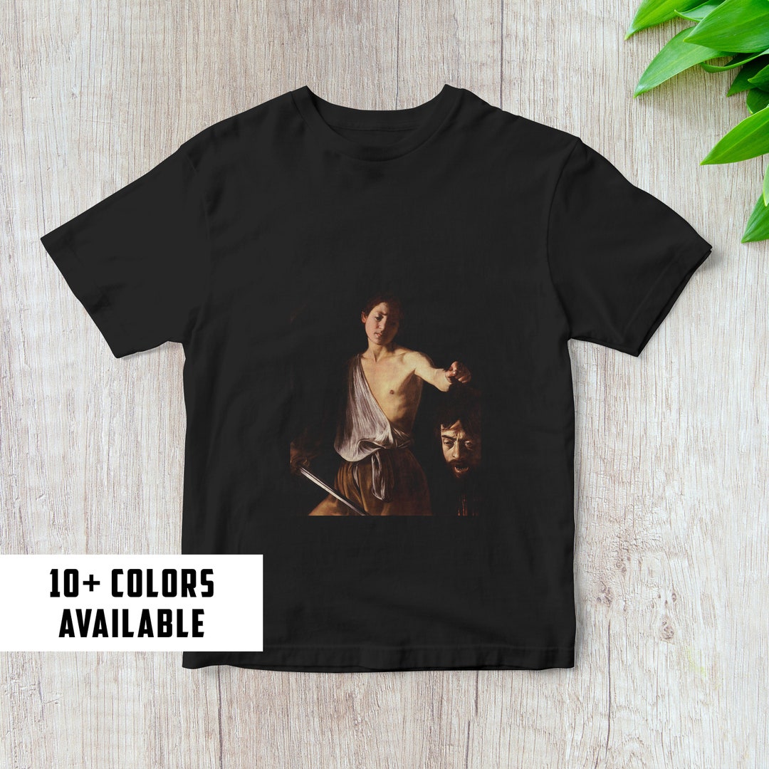 Art Tshirt | Caravaggio - David With the Head of Goliath | Vintage ...