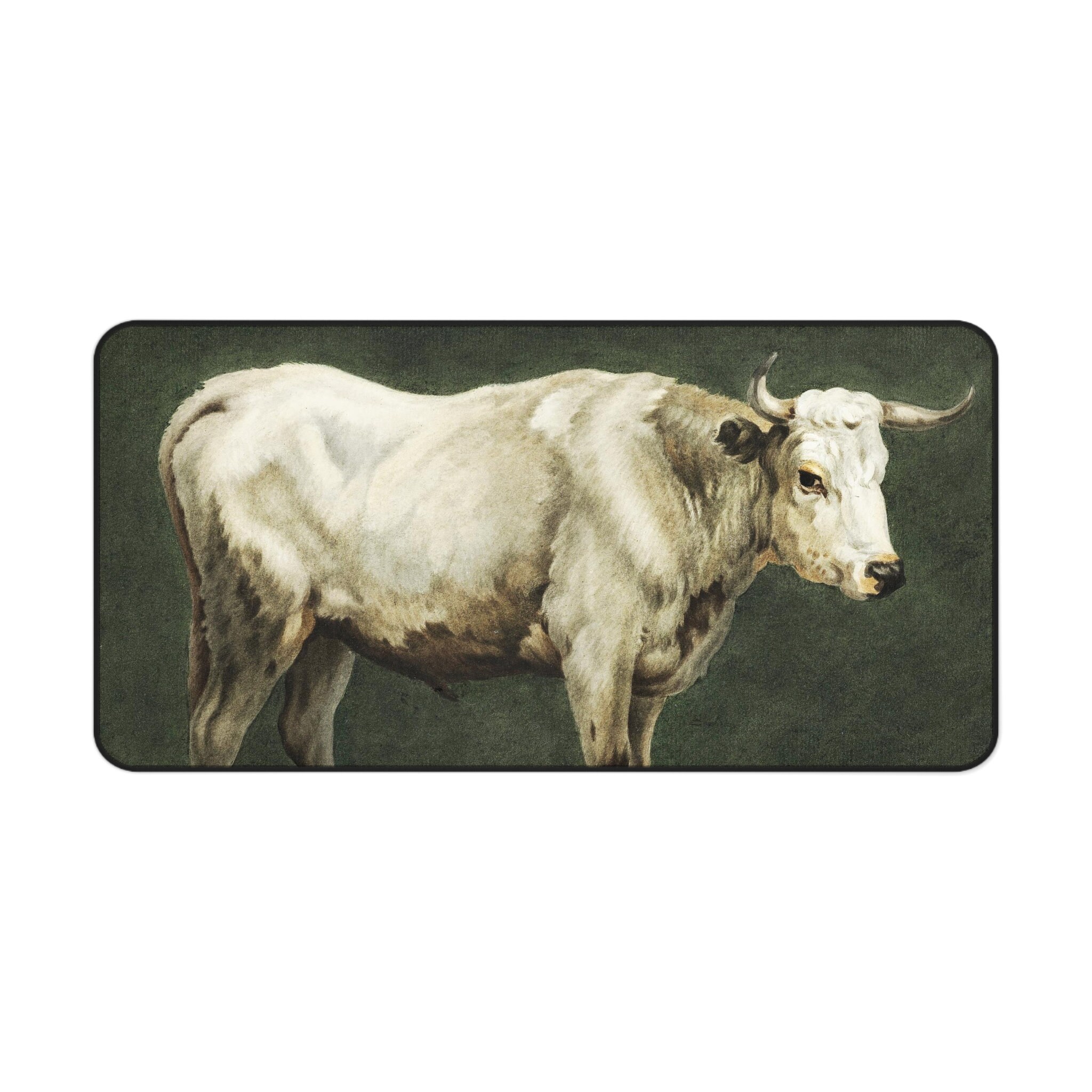 Bull Desk Mat, Cow Desk Mat, Extra Large Desk Pad, Extended Mousepad ...
