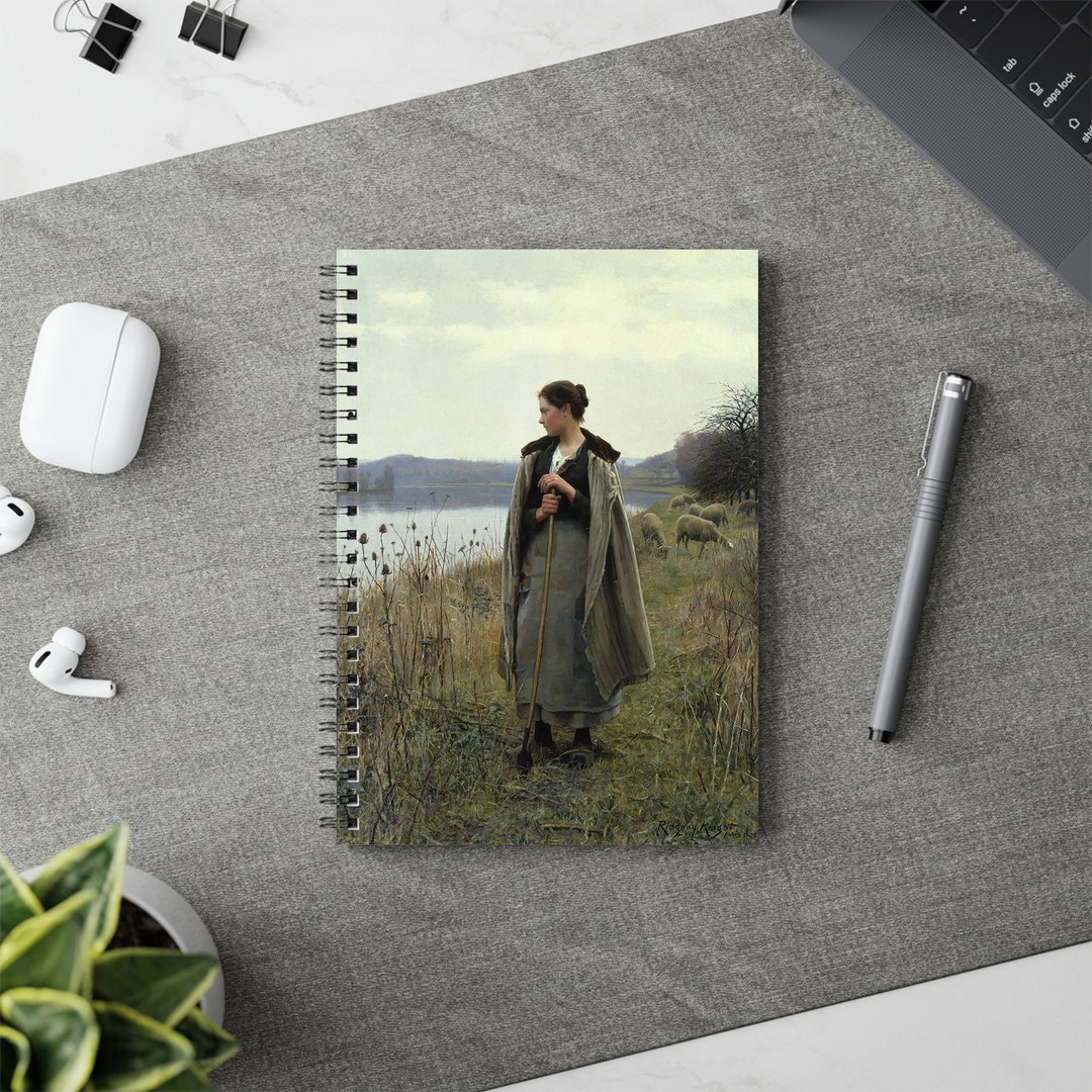 Art Notebook | Daniel Ridgway Knight - the Shepherdess of Rolleboise ...