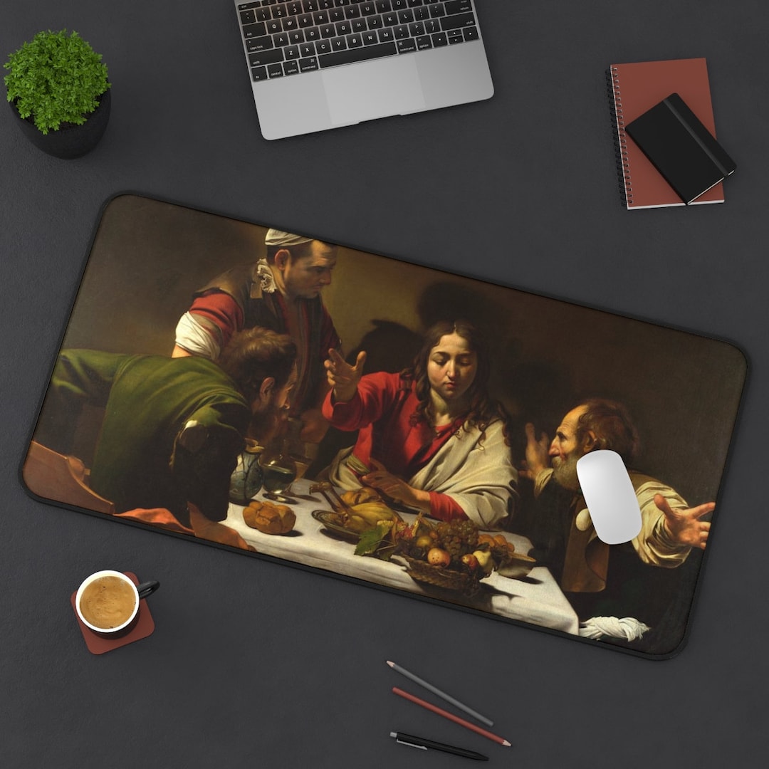 Renaissance Desk Mat, Caravaggio Painting, Caravaggio Decor, Baroque ...