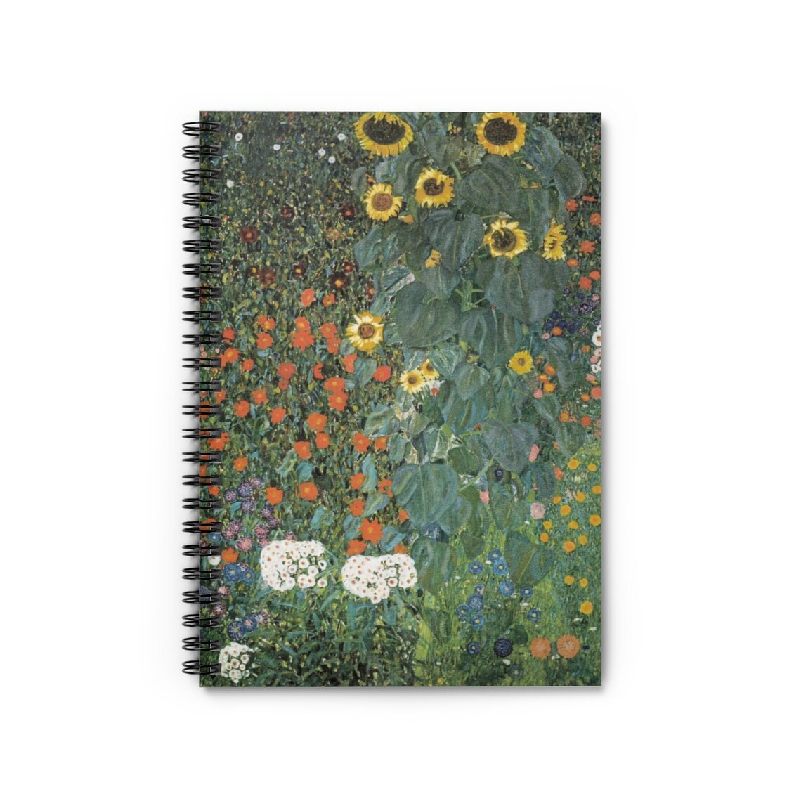 Botanical Notebook Gustav Klimt Klimt Notebook Floral - Etsy