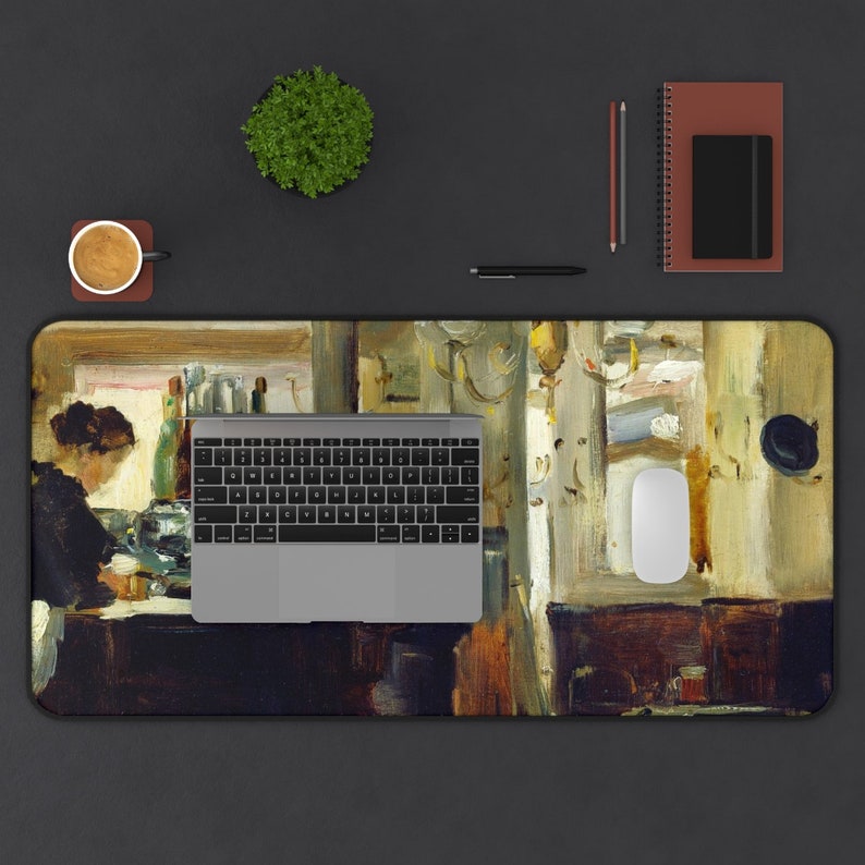 Edouard Manet Desk Mat, Interior Desk Mat, Aesthetic Desk Mat, Painting ...