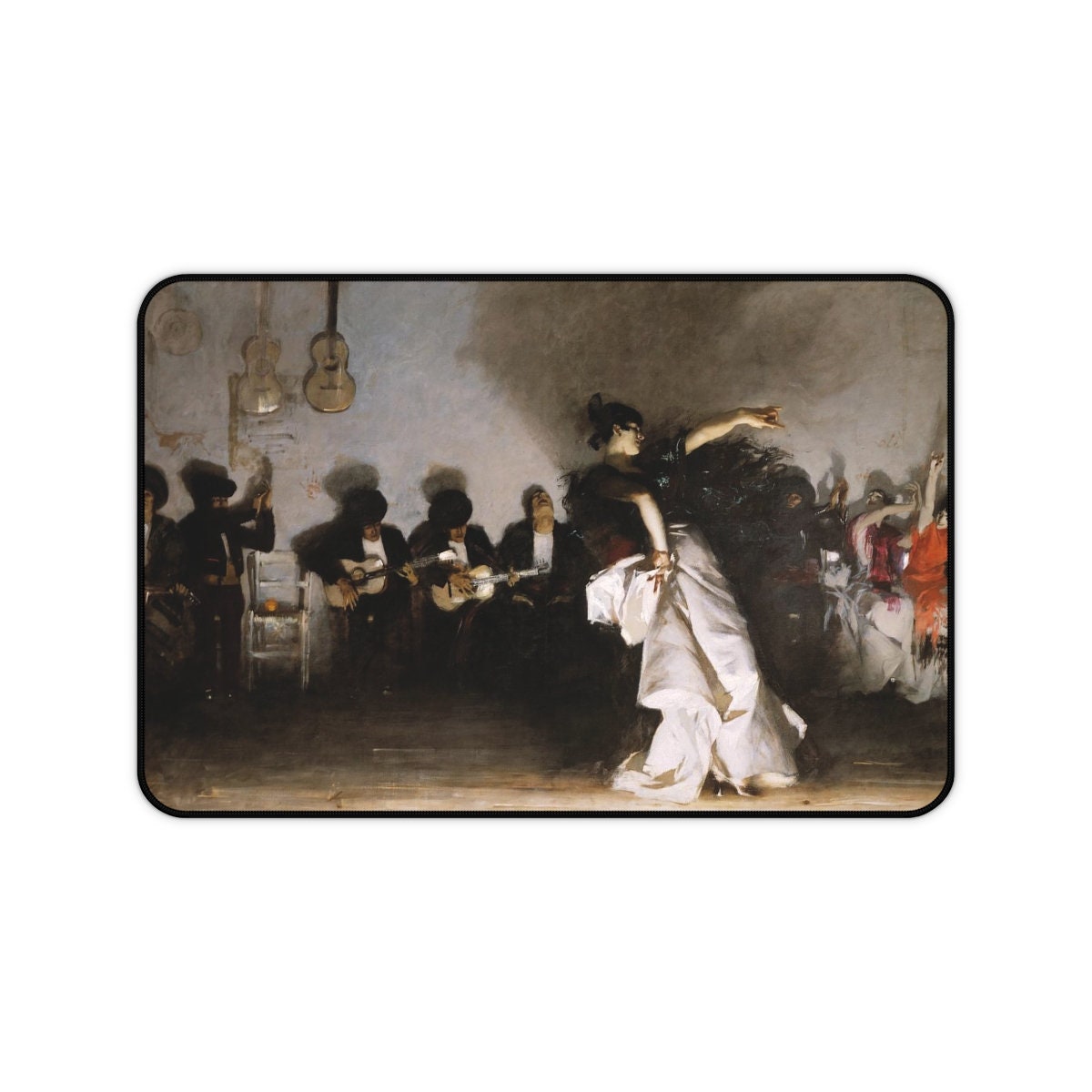 Aesthetic Desk Mat, John Singer Sargent Art, Dance Desk Mat, Dark ...