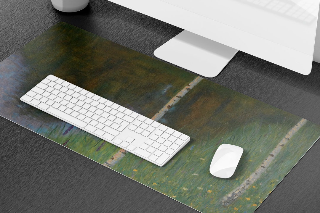 Gustav Klimt | Nature Desk Mat | Plant Desk Mat | Office Decor | Fine ...