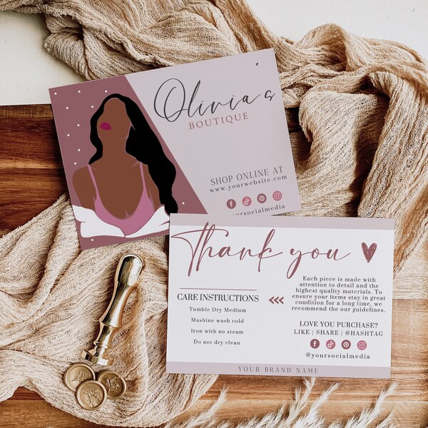 Laundry Thank You Card - Etsy