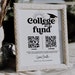 Editable College Fund Sign Template, DIY Grad Party QR Code Sign, Venmo ...