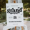 Modern Grand Opening Welcome Sign Template, DIY Printable Corporate ...