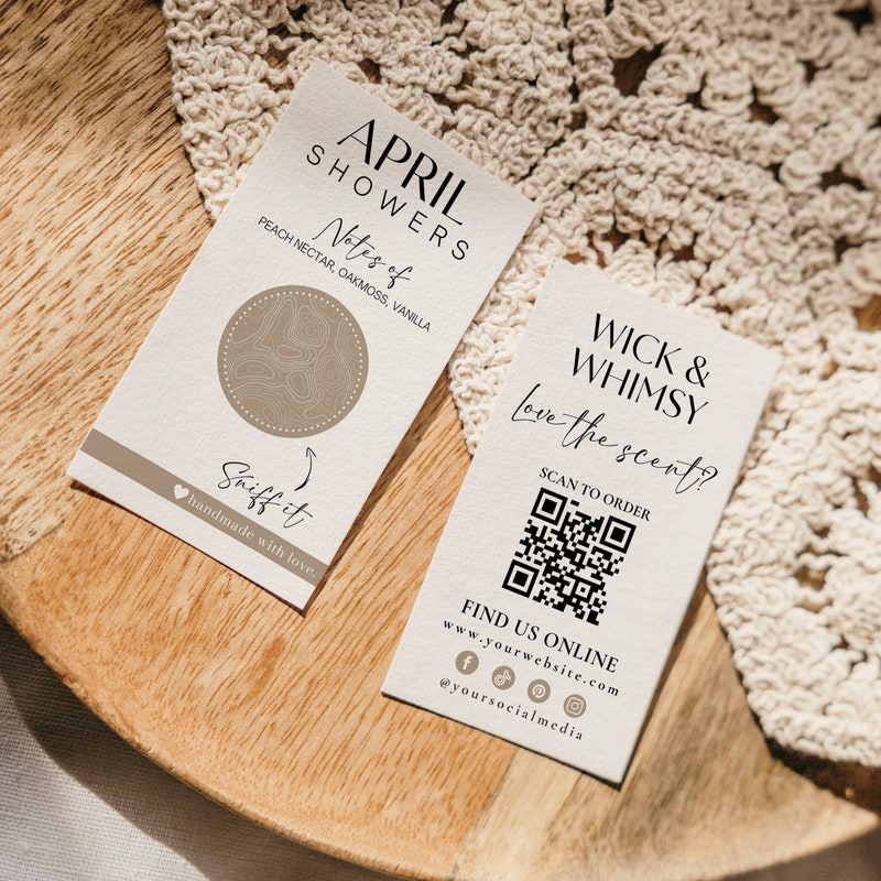 Perfume Sample Cards - Etsy