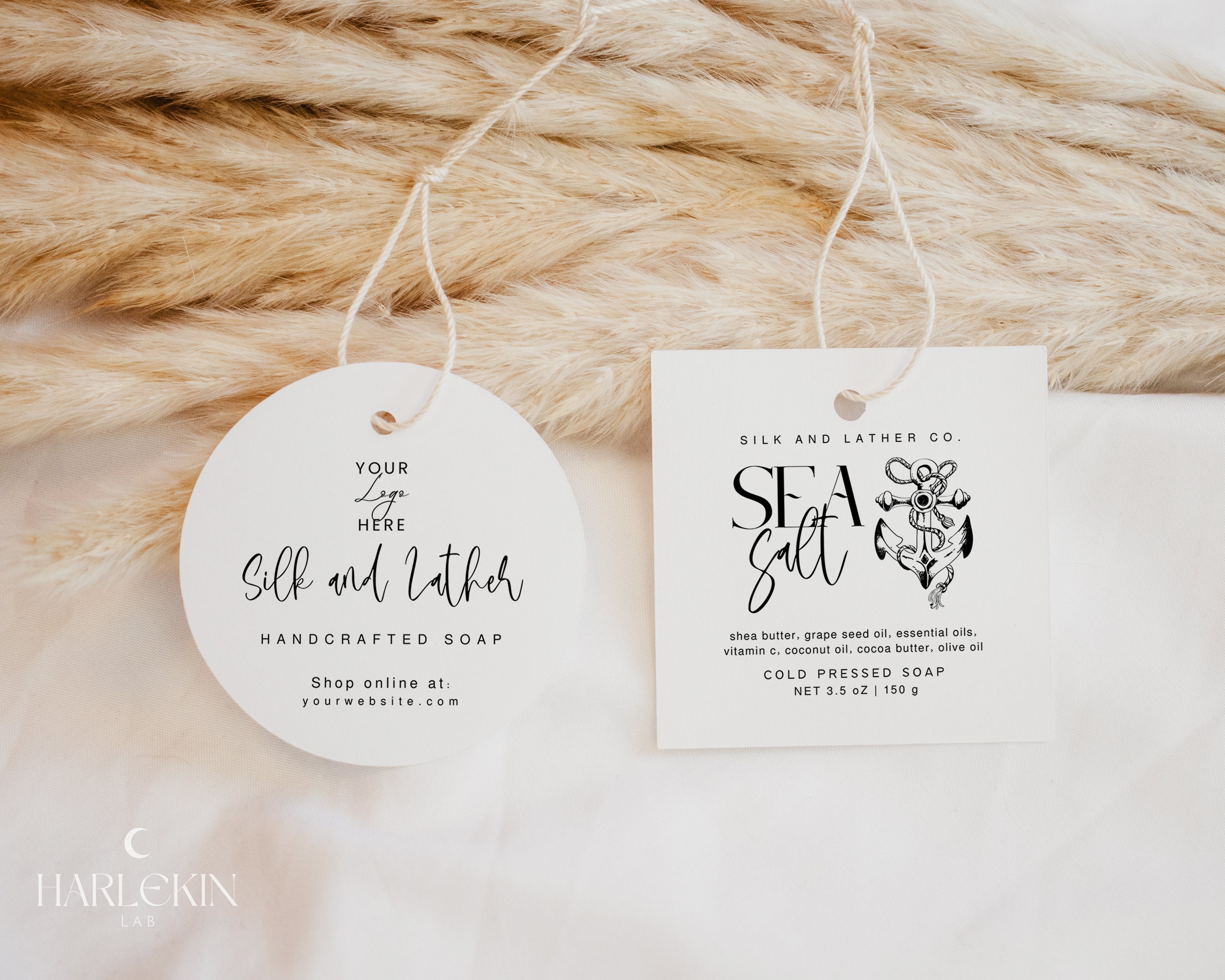 Editable Soap Tag Template, Editable Thank You Boutique Swing Tag ...